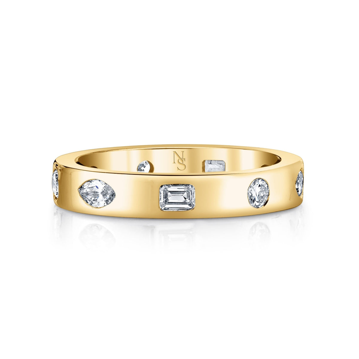 Fancy Shape Diamonds Eternity Band | Chapel Hills Jewelry